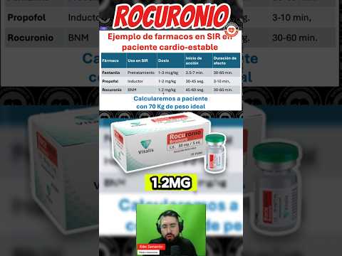 Rocuronio: Definición y Uso en el Diccionario Médico