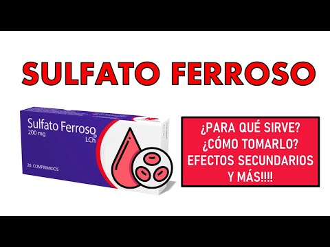Ferroglicina y Sulfato: Información sobre Ferbisol y Ferro para la ...