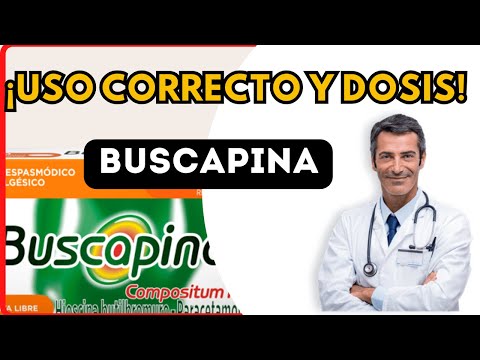 Butilescopolamina: Información y Uso de Buscapina en el Tratamiento de ...