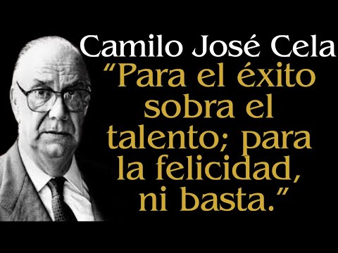 Frases memorables de Camilo José Cela que inspiran y reflexionan sobre ...