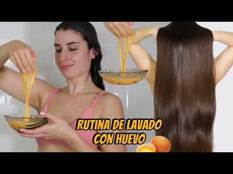 Lavado de cabello con yema de huevo: técnicas y beneficios para un cabello saludable